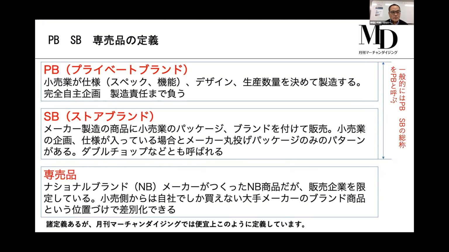 [イベントレポート]小売業界誌編集長が語るドラッグストア・食品スーパーPB・NB開発事情！ – MD NEXT